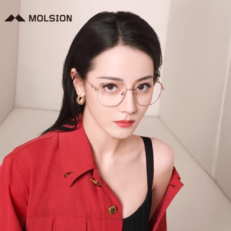 MOLSION 陌森 玉顏鏡 MJ7286 迪麗熱巴同款 眼鏡 光學眼鏡 鏡框 台灣代理商公司貨 | 蝦皮購物