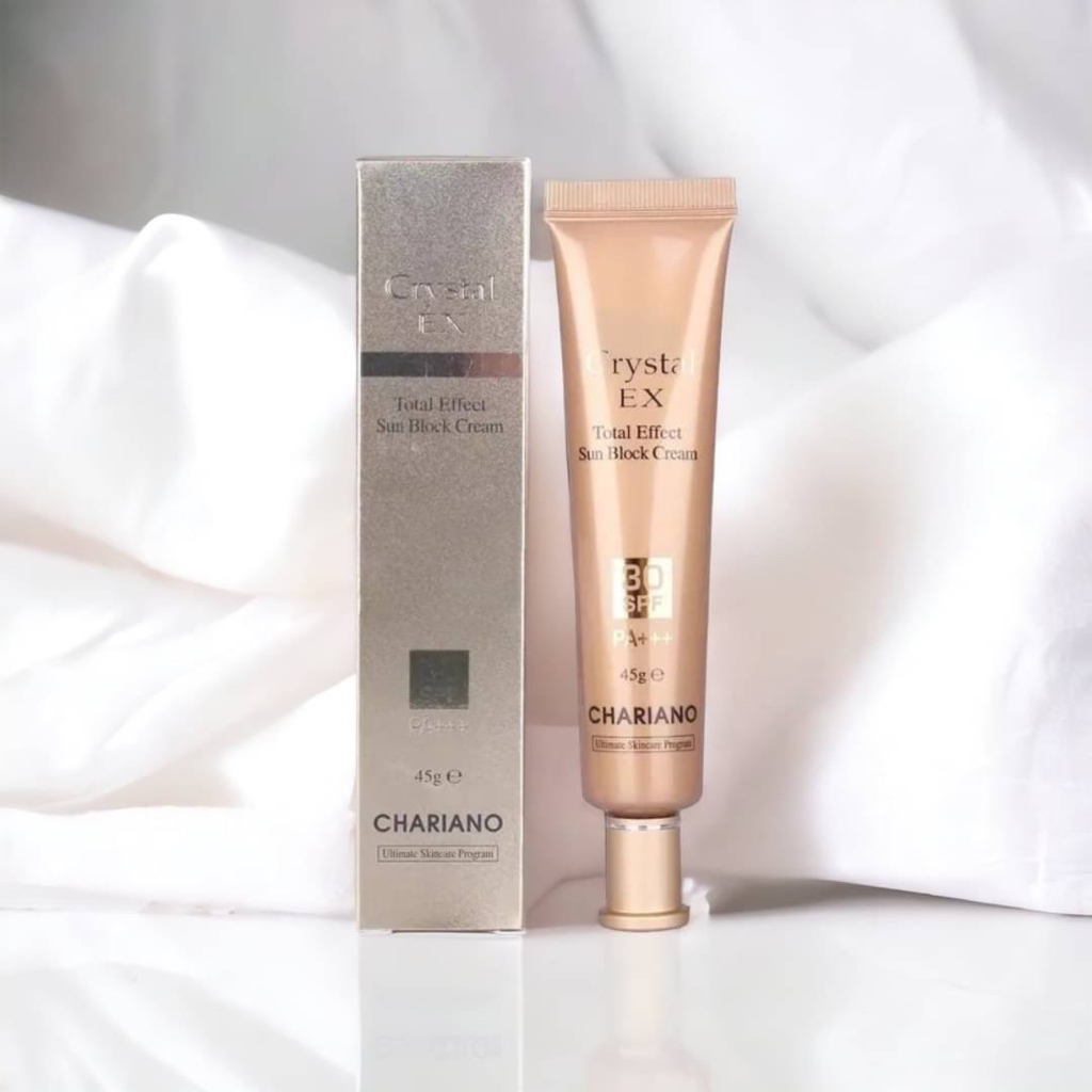 🔥快速出貨🔥現貨‼️ 韓國代購 Crystal EX 奇姬晶瑩 遮瑕 臉部隔離 防曬乳 PF30 PA+++ 45g | 蝦皮購物