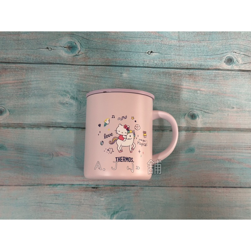 新 款！！Hello Kitty 獨角獸 THERMOS 膳魔師保溫杯_JDG-350系列_JDG-350KT-UC | 蝦皮購物
