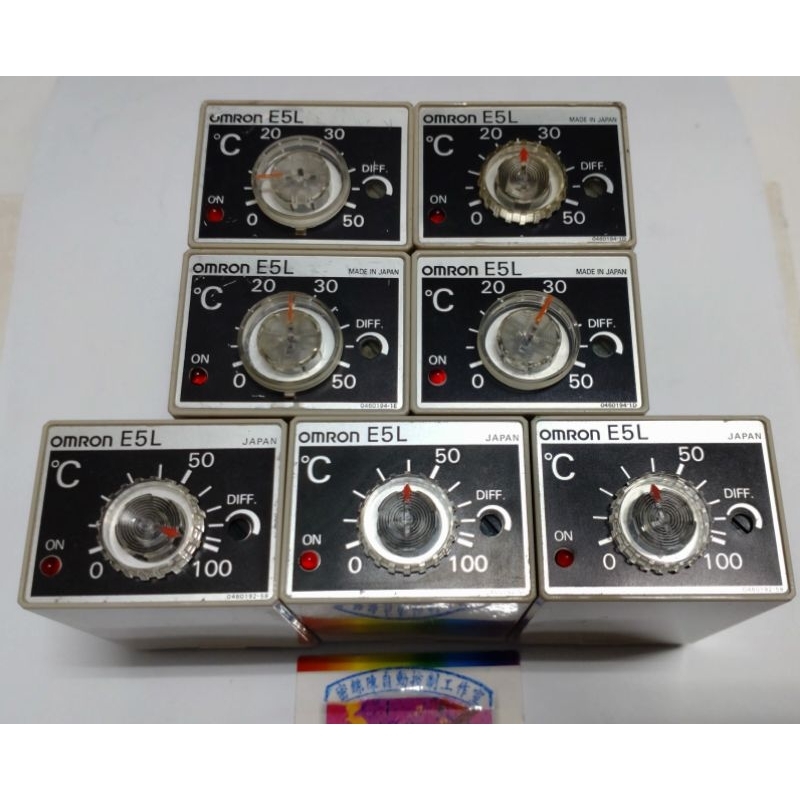 🌞二手現貨OMRON歐姆龍 E5L-A 電子恆溫器E5L-A3 50度 100度 底座PTF14A/PTF14A -E | 蝦皮購物