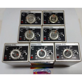 🌞二手現貨OMRON歐姆龍 E5L-A 電子恆溫器E5L-A3 50度 100度 底座PTF14A/PTF14A -E | 蝦皮購物