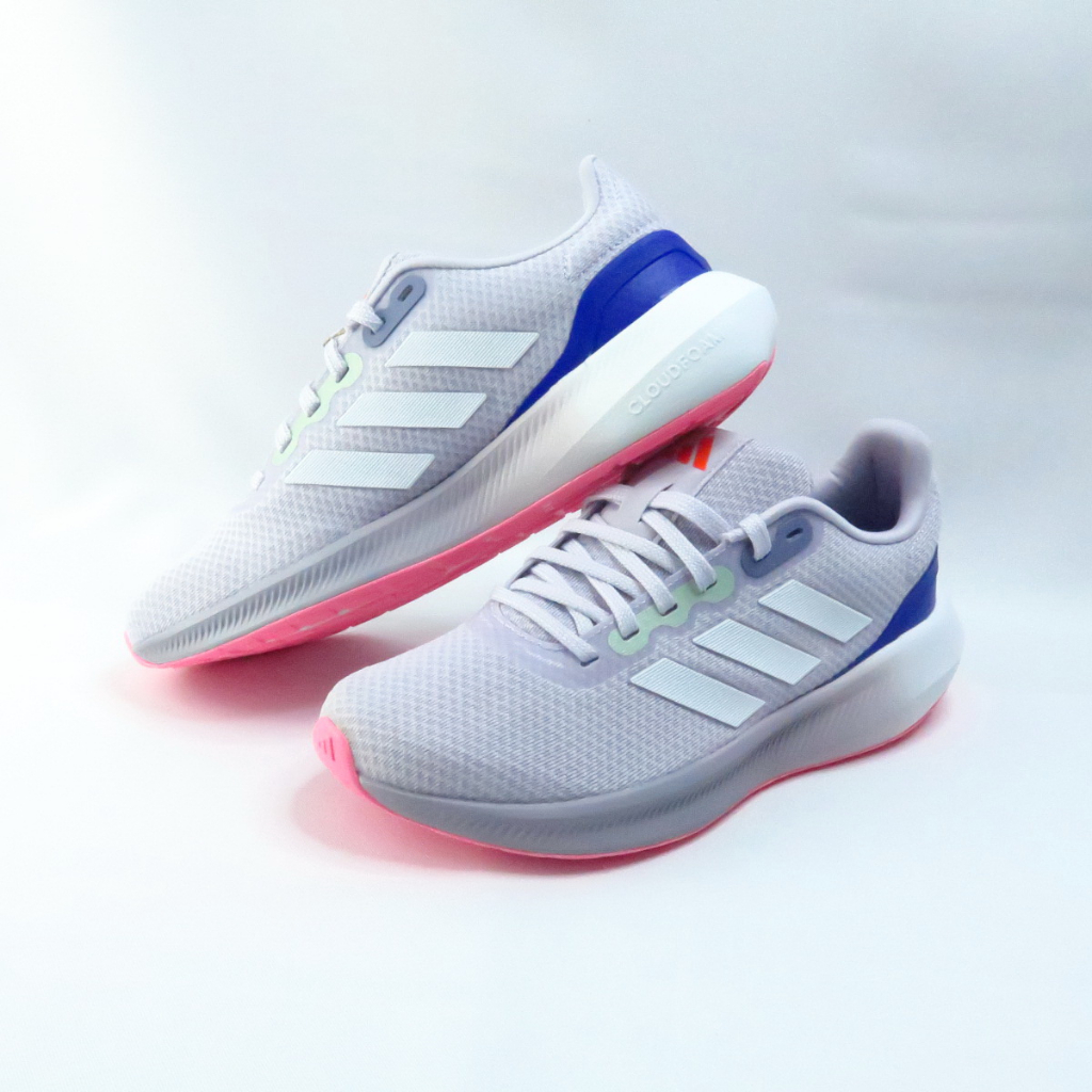 ADIDAS RUNFALCON 3.0 女慢跑鞋 HQ1474 透氣 緩震 紫x粉 | 蝦皮購物