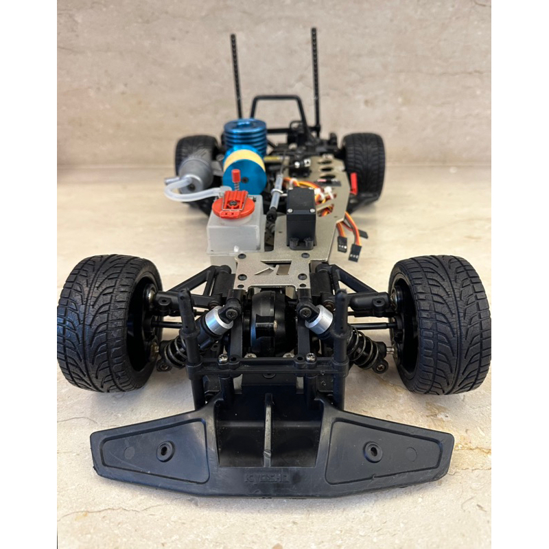 Kyosho 京商 Super ten 超十 絕版美品，含引擎、兩個伺服機，無遙控接收機 | 蝦皮購物