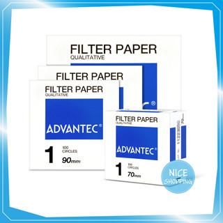 ADVANTEC 定性濾紙 #1號 70mm 90mm 110mm 150mm 定性濾紙 #1 濾紙 日本製【賴司購物】 | 蝦皮購物