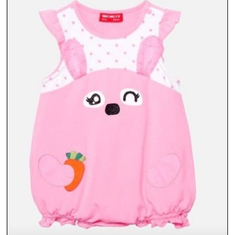 why and 1/2 全新兔子連身衣80cm | 蝦皮購物