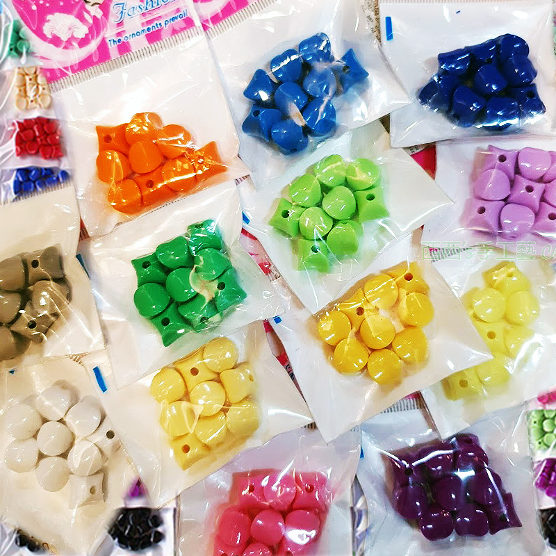 西西手工藝材料 彩色楊桃珠(8mm/10mm) 項鍊手鍊手環 飾品配件 團康活動 串珠材料 兒童手鏈 造型珠子 滿額免運 | 蝦皮購物