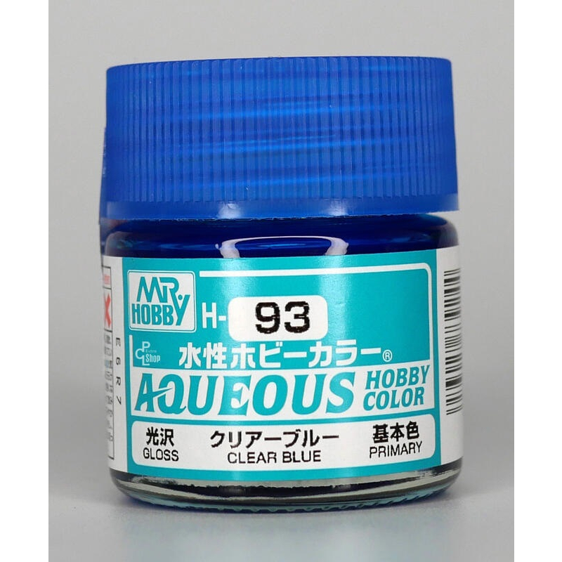 【奶熊屋】郡氏 GSI 水性漆 H93 透明藍 10ml | 蝦皮購物