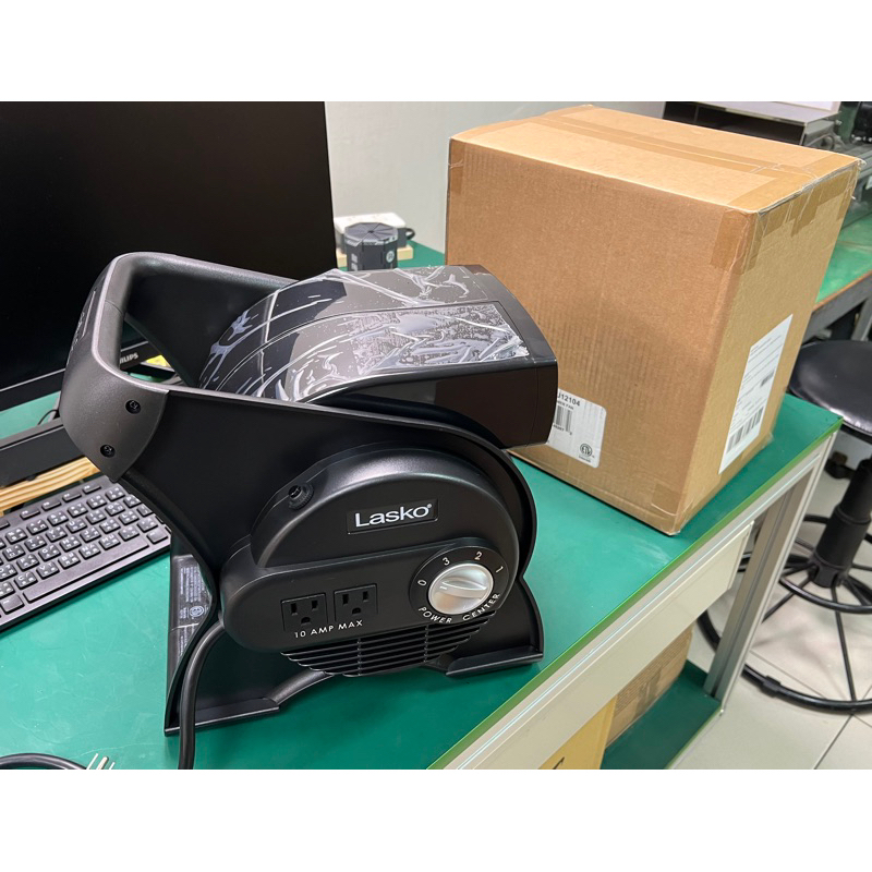 《2023/6新到現貨》全新美國原箱原裝Lasko渦輪噴射循環風扇 U12104 黑 小鋼砲 | 蝦皮購物