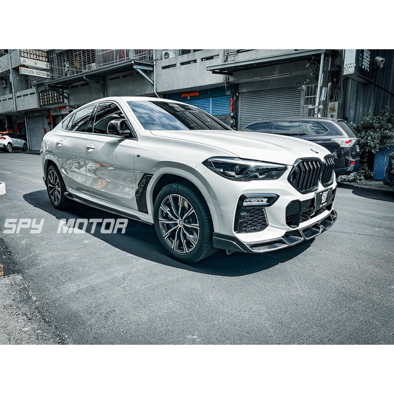 【SPY MOTOR】BMW G06 x6 40i 50i 碳纖維前下擾流 | 蝦皮購物