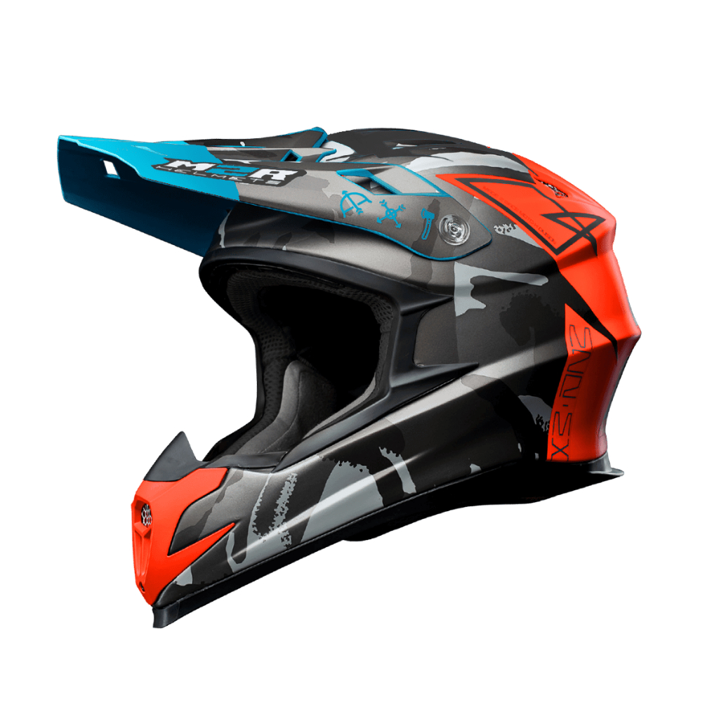 M2R X4.5 No.12 消光黑紅 高性能賽事越野帽 創新技術X-HALO減震墊搭載 | 蝦皮購物