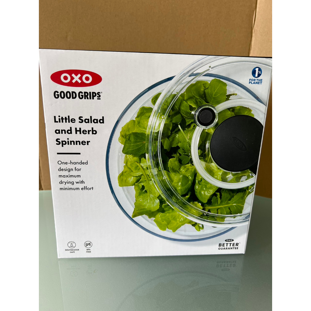 (買就送/299加贈電池國際牌) 福利品出清 OXO廚房 按壓式蔬菜脫水器V4 大/小 | 蝦皮購物