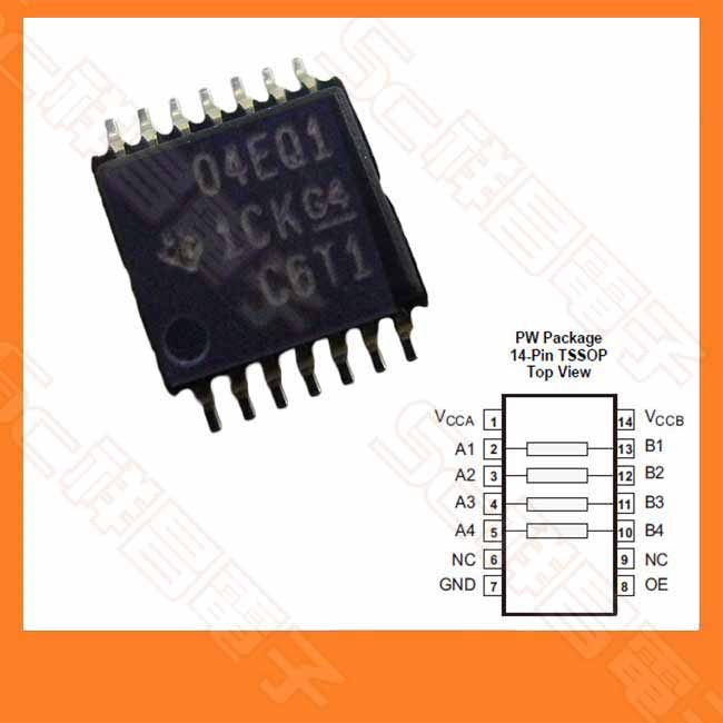 【祥昌電子】TXS0104EQPWRQ1 / TSSOP 14腳 IC 半導體 晶片 | 蝦皮購物