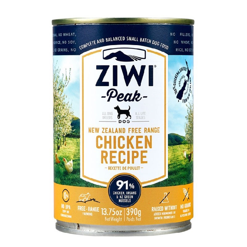 【巔峰 ZiwiPeak 經典系列 鮮肉狗主食罐 390g】狗罐頭 主食罐 巔峰 鮮肉罐 | 蝦皮購物