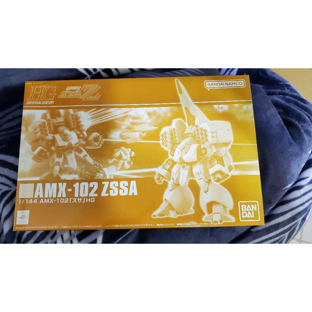 萬代 HG HGUC AMX-102 ZSSA 茲沙 茲薩 滋沙 ZZ鋼彈 | 蝦皮購物