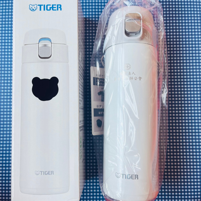 [現貨] [24hr 快速出貨] [Tiger] 不鏽鋼超輕量保溫保冷杯 MMJ-A2 白色保溫瓶 480ml 水壺 | 蝦皮購物