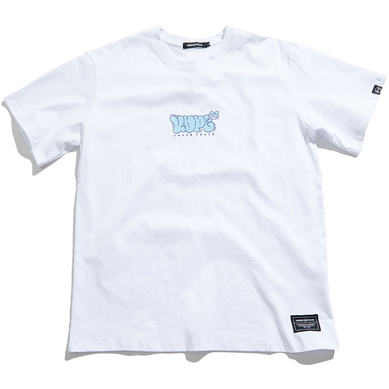 UNDER PEACE 23SS UDPC GRAFFITI / TEE 塗鴉泡泡字 短T (白色) 化學原宿 | 蝦皮購物