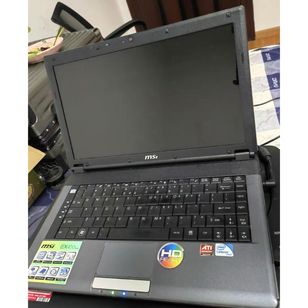 MSI EX460 不開機 不過電 會自動斷電 主機板故障維修 螢幕破裂更換 畫面顯示異常 轉軸故障 殼裂 軸殼卡住 | 蝦皮購物