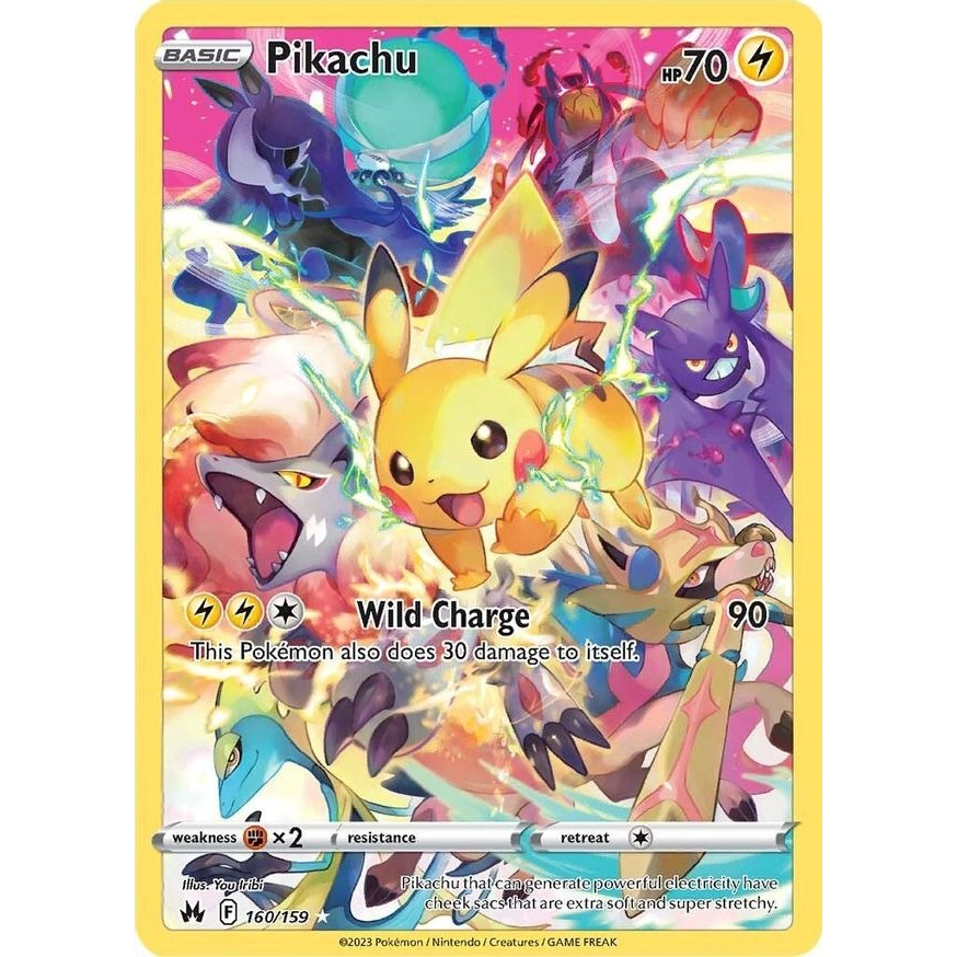 PTCG POKEMON 寶可夢 美版 160/159 Pikachu 皮卡丘 PROMO PR 貴重珍藏箱 黑金禮盒 | 蝦皮購物