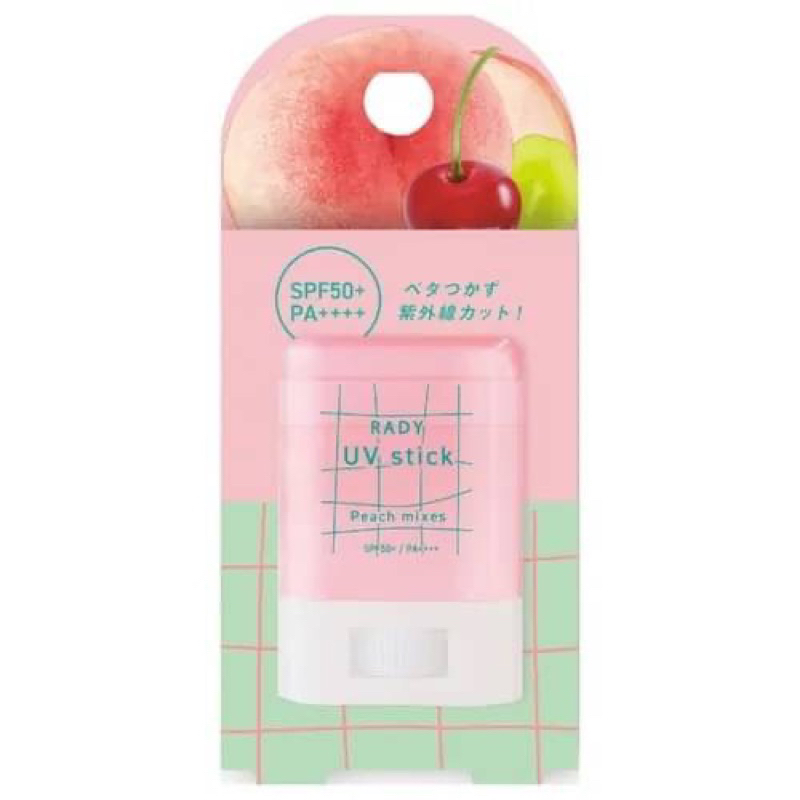 日本 RADY 果香透明UV防曬棒15gSPF50+ PA++++｜預購 | 蝦皮購物