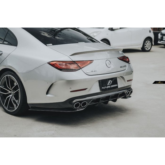 【Future_Design】賓士 W257 C257 CLS AMG 適用 FD 高品質 碳纖維 卡夢 後下巴 現貨 | 蝦皮購物