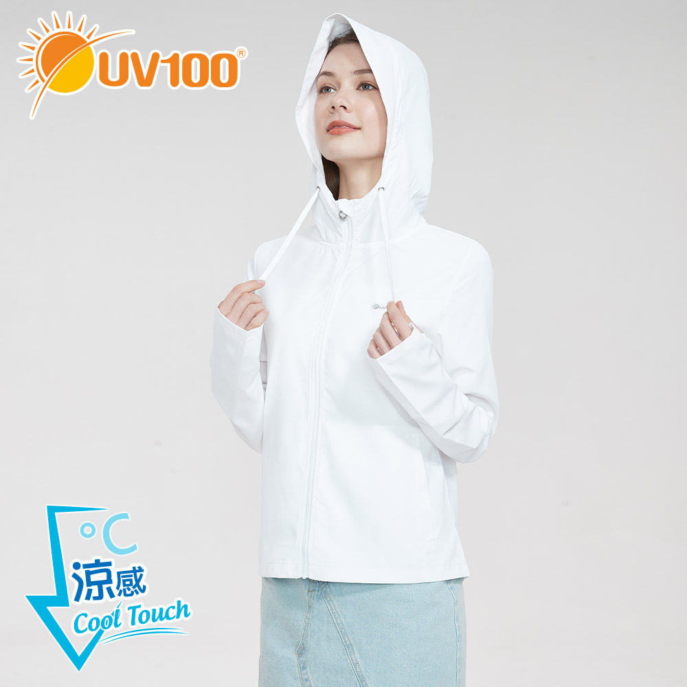 【UV100】防曬 抗UV-Suptex清涼連帽女外套-加大帽簷(AA23563) 蝦皮獨家款 | 蝦皮購物