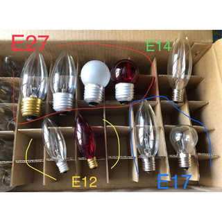 {岱順水電材料}~[照明燈具]~E12 E14 E17 E27 鎢絲燈泡 黃光 可調光燈泡 檯燈 鹽燈 夜燈 佛燈 拜拜 | 蝦皮購物