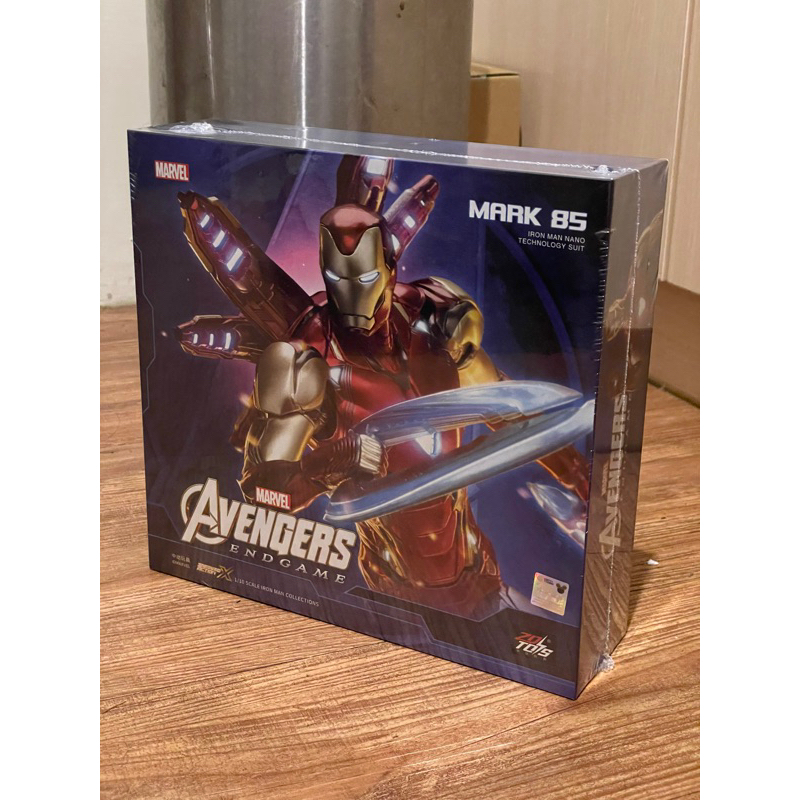 《全新未拆》復仇者聯盟4:終局之戰｜中動玩具｜鋼鐵人MK85｜發光版 | 蝦皮購物