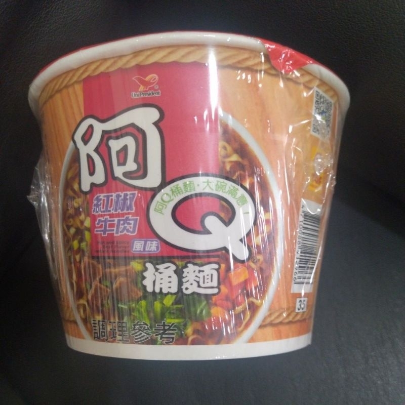 統一阿Q桶麵紅椒牛肉風味101g | 蝦皮購物