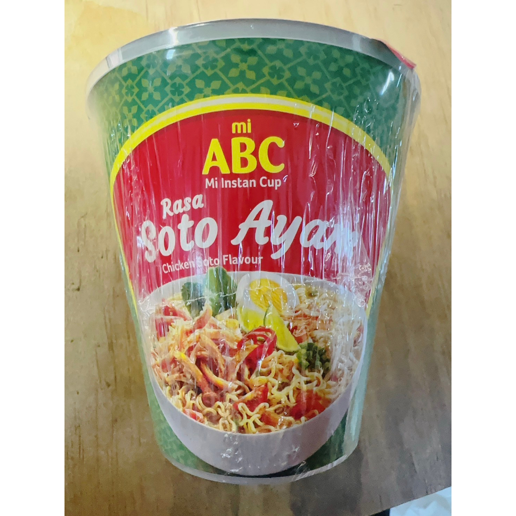 現貨🔥 MIE ABC CUP SOTO/GULAI AYAM PEDAS 印尼 ABC杯麵 | 蝦皮購物