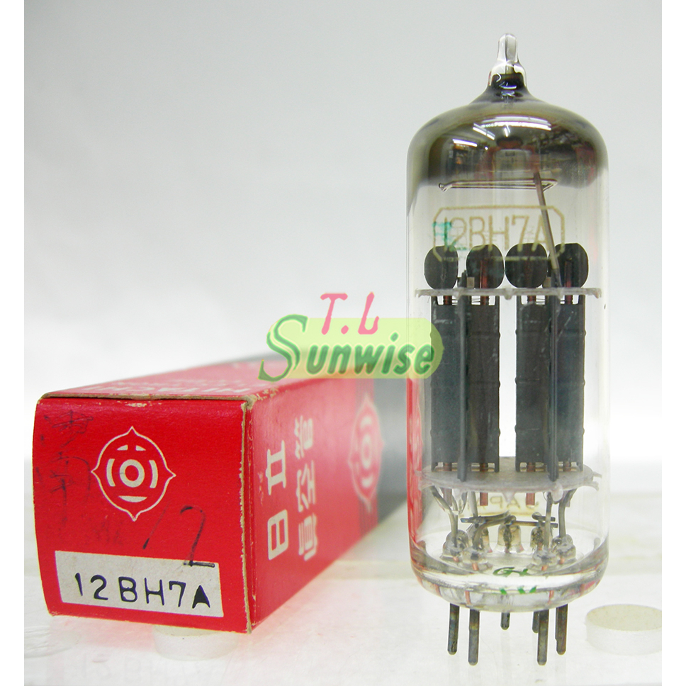 台灣現貨 12BH7 ︽NO:12806 日本 HITACHI 12BH7A (NIB) 真空管 方環 | 蝦皮購物