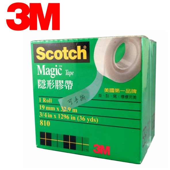 3M™ Scotch®│810│隱形膠帶│19 mm x 32.9 m 12mm x 32.9m | 蝦皮購物