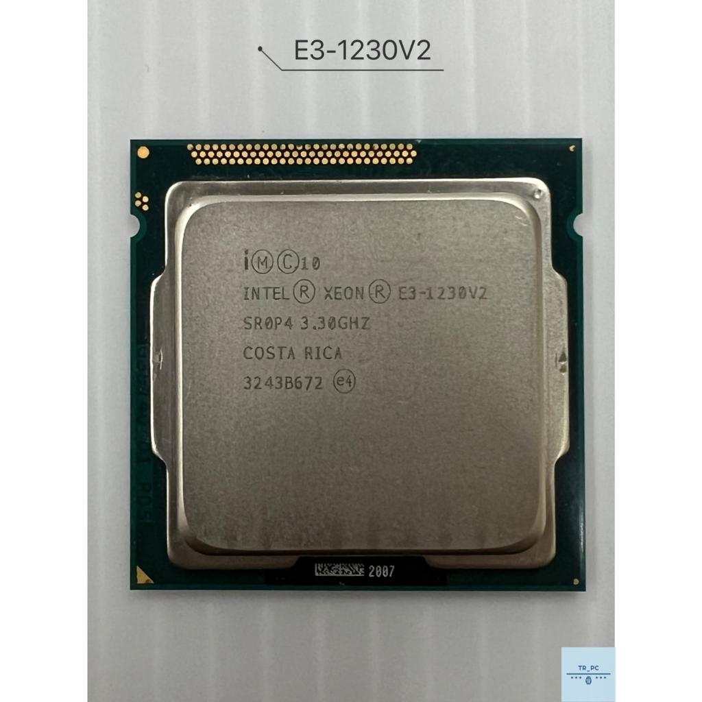 Intel® Xeon® E3-1230 V2 1155腳位 4核心 CPU 3.30GHz | 蝦皮購物