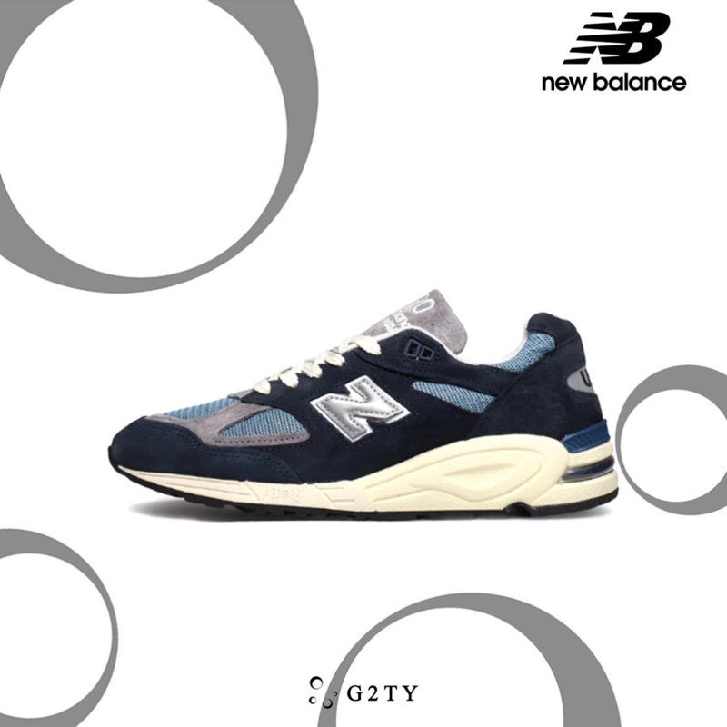 [G2TY] New Balance 990v2 海軍藍 美國製 美製 藍 深藍 麂皮 990 v2 M990TB2 | 蝦皮購物