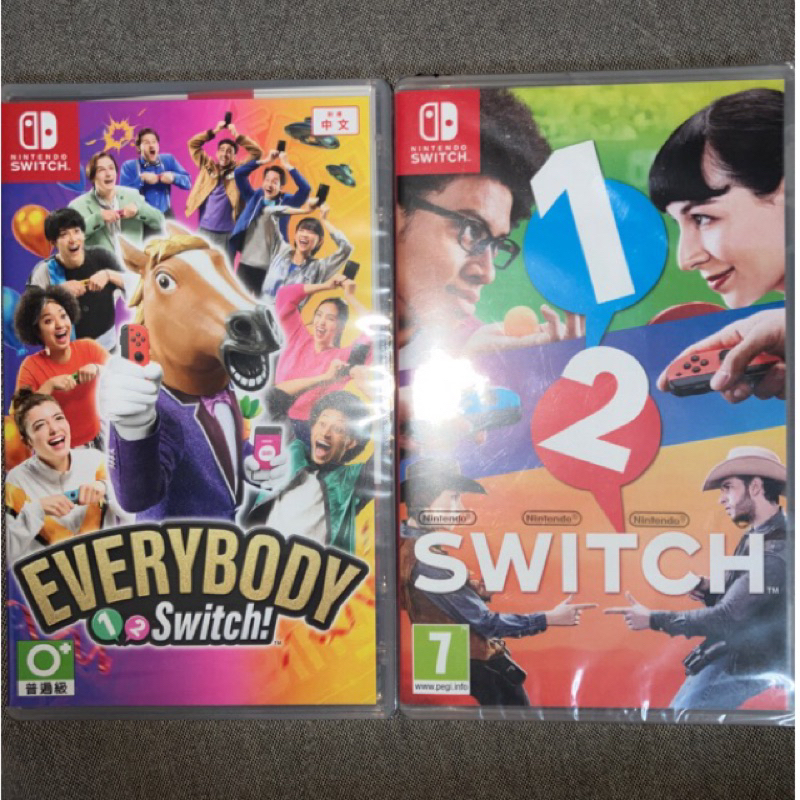 【全新二手可刷分期速寄】EVERYBODY 1-2-SWITCH ! NS | 蝦皮購物