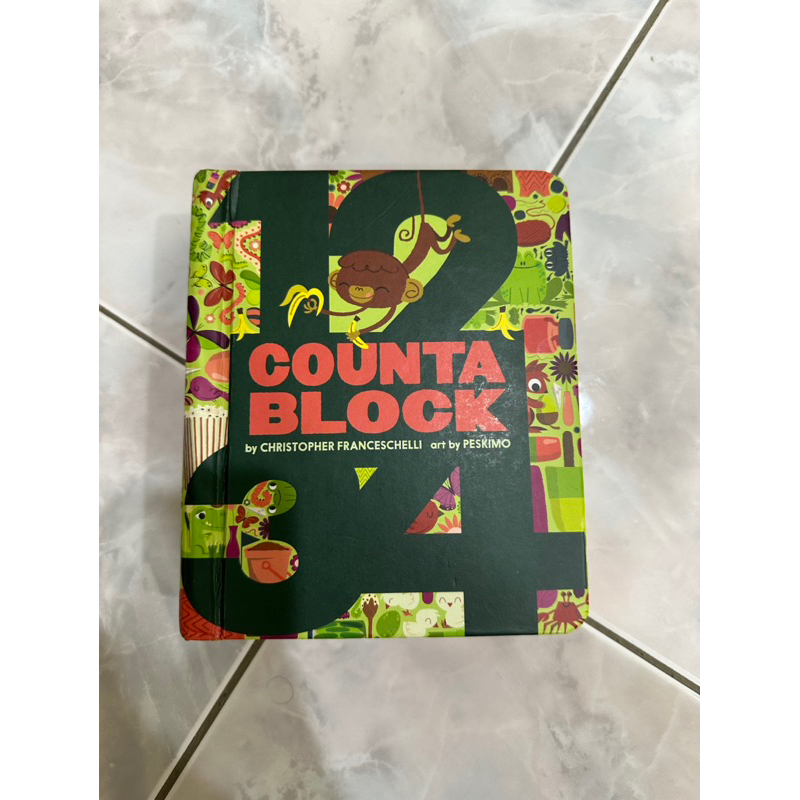 二手Counta Block英文寶寶啟蒙書 | 蝦皮購物