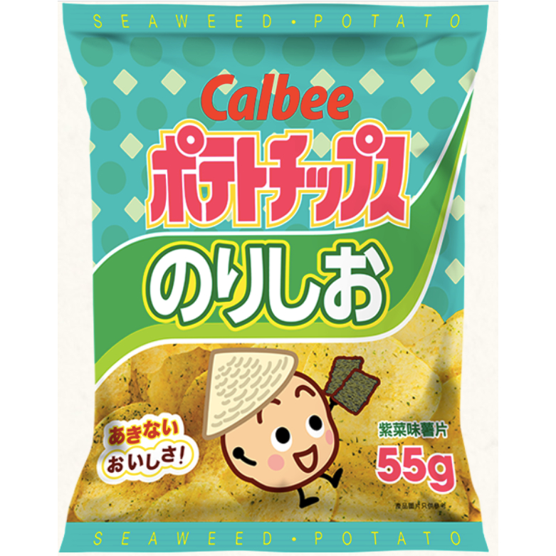 【恬映 - 香港代購館】 🔥卡樂B Calbee 薯片 熱浪 香辣 洋芋片 55g | 蝦皮購物