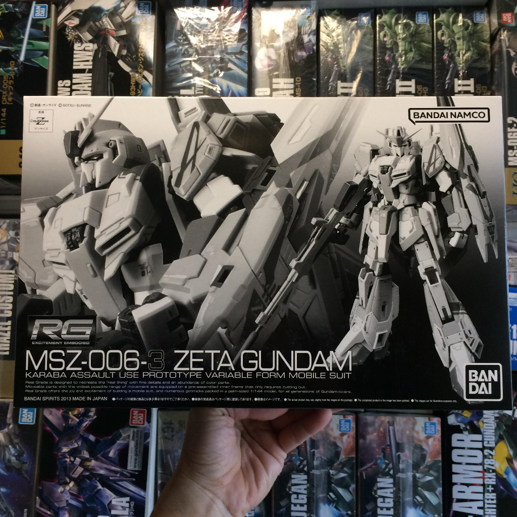 65現貨 RG 1/144 Z ZETA GUNDAM 鋼彈 Z3 3號機 PB BANDAI | 蝦皮購物