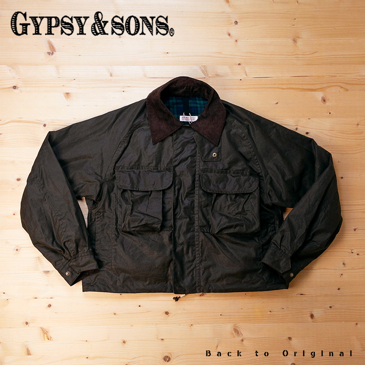 [BTO} 日本 GYPSY&SONS WADING JACKET 短版多口袋漁獵蠟布夾克 | 蝦皮購物