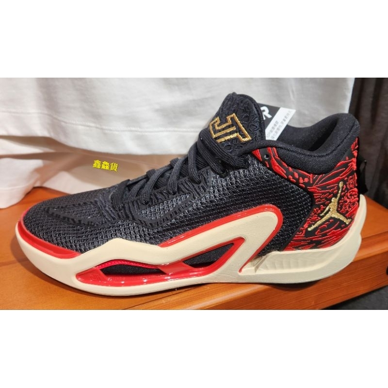 2023 四月 JORDAN TATUM 1 PF "ZOO" XDR 飛人 喬丹 籃球鞋 黑紅 DX6734-001 | 蝦皮購物
