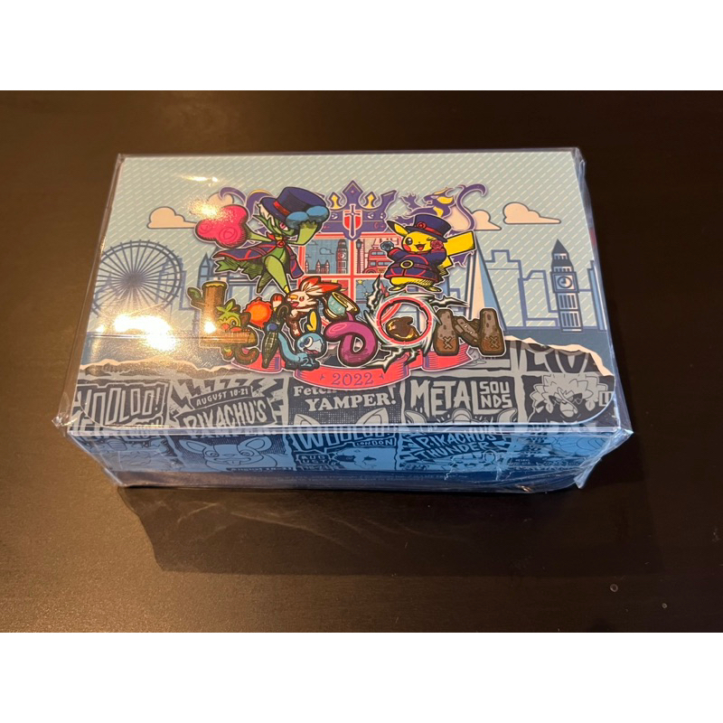 寶可夢 PTCG WCS 2022 倫敦世界賽 世錦賽 雙卡盒 卡盒 限量 限定 周邊 現貨 | 蝦皮購物