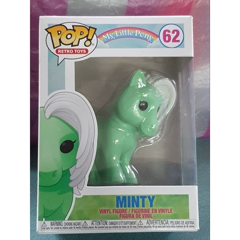 全新 現貨 正版 Funko POP 62 彩虹小馬 第一代 薄荷三葉草 奶油硬糖 棉花糖 BLUE BELLE | 蝦皮購物