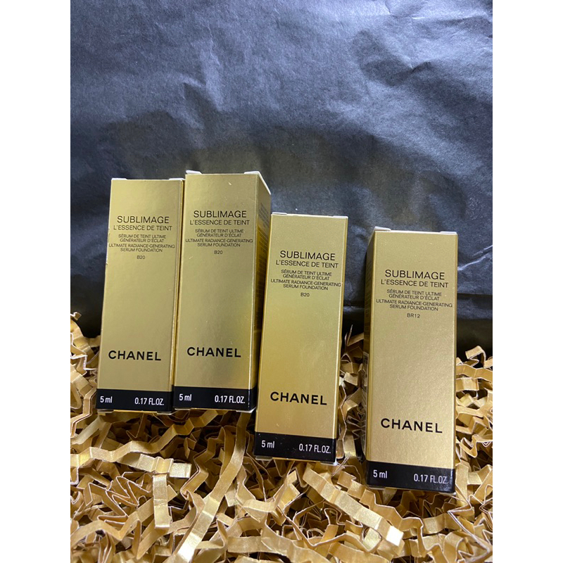 Joria's 全新公司貨 CHANEL 香奈兒奢華晶燦賦活粉底精萃 #BR12 #B20 5ml | 蝦皮購物