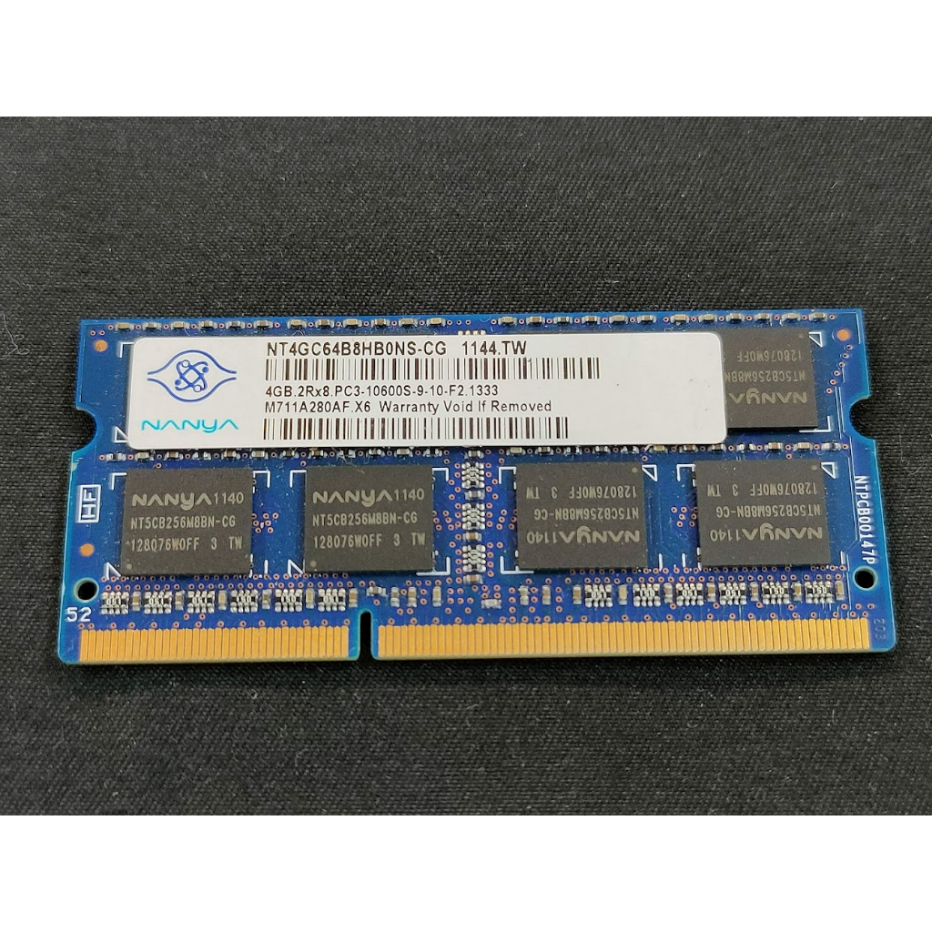 南亞 NANYA DDR3 4G 4GB 1333 10600 雙面 筆電 記憶體 | 蝦皮購物