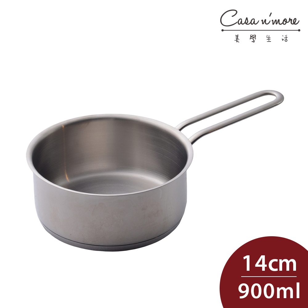 WMF Mini 不鏽鋼單柄湯鍋 14cm 900ml 泡麵鍋 (電磁爐 IH爐可用)[美學生活] | 蝦皮購物