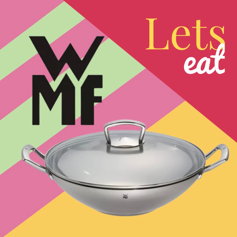 最低價出清！頂級炒鍋全新版本！德國WMF頂級炒鍋限量快閃組驚爆價格！不鏽鋼炒鍋 36cm 使用二次，非全新品請參酌 | 蝦皮購物