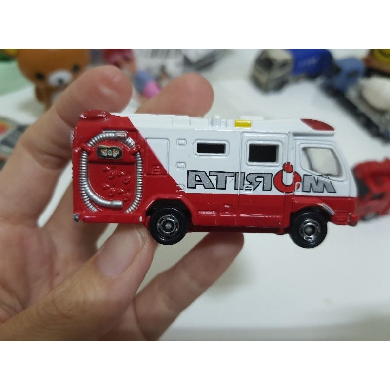 合金車TOMICA NO.119 MORITA 消防救護車MORITA FIRE FIGHTING AMBULANCE | 蝦皮購物