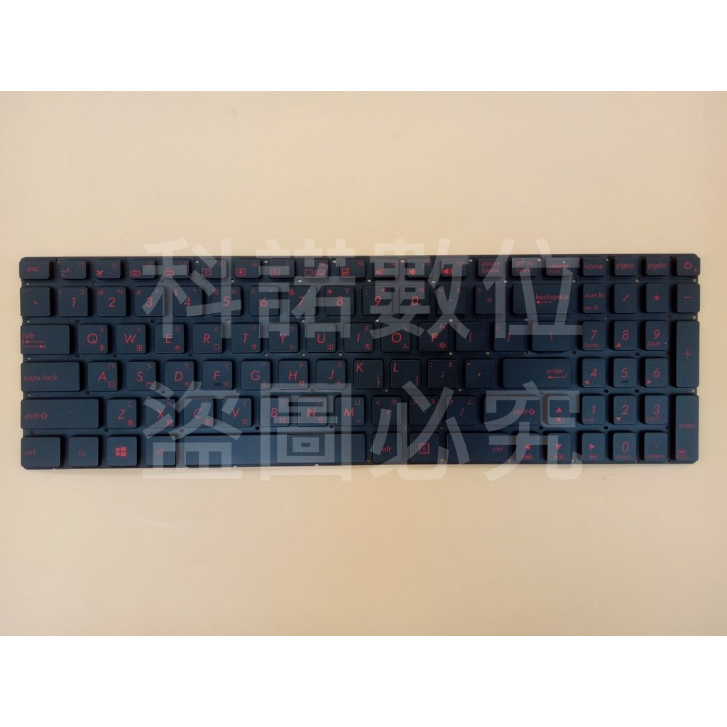 科諾 筆電中文鍵盤 適用 華碩 ZX50JX ZX50VW N551JK N551Q #KB122 | 蝦皮購物