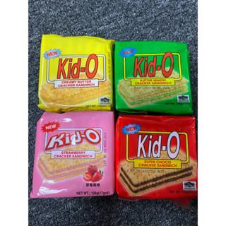 KID-O kido 三明治餅乾 巧克力口味 檸檬口味 136g效期 2024.11.6 | 蝦皮購物