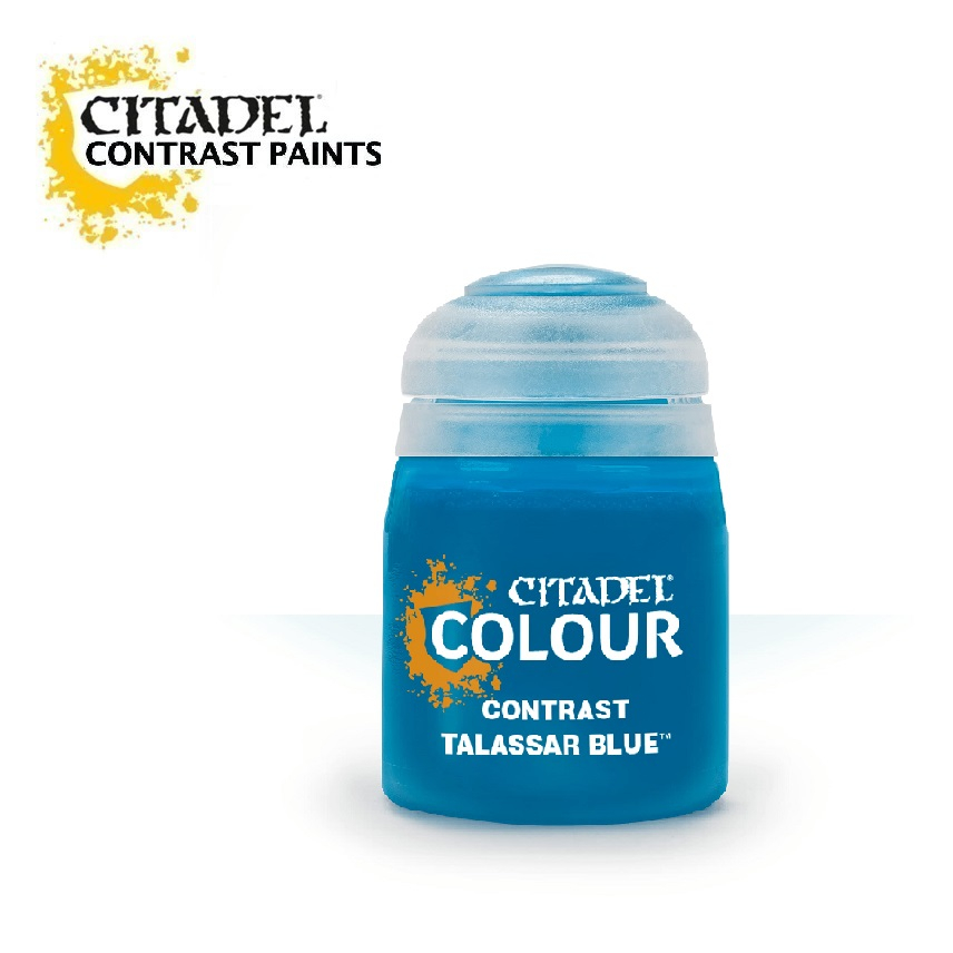 【Citadel】Contrast/ 對比漆 : Talassar Blue (18ml) | 蝦皮購物