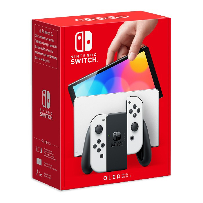 任天堂 Switch 白 紅藍 Oled版 新機 紅色 原廠公司貨 蝦皮購物